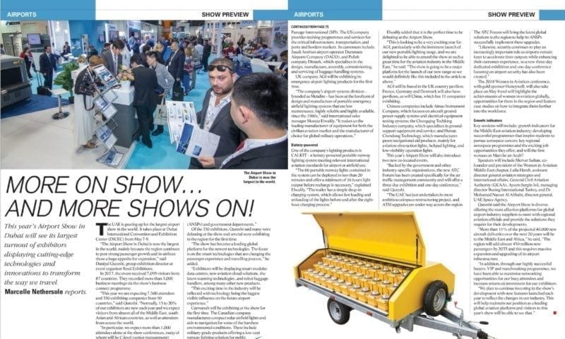 Arabian Aerospace Magazine - Aeronautical & General Instruments (AGI) Ltd.